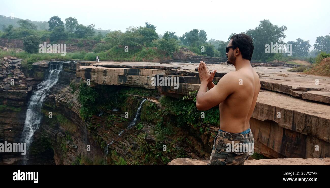 DISTRICT KATNI, INDIA - OCTOBER 06, 2019: An Asian bodybuilding fitness ...