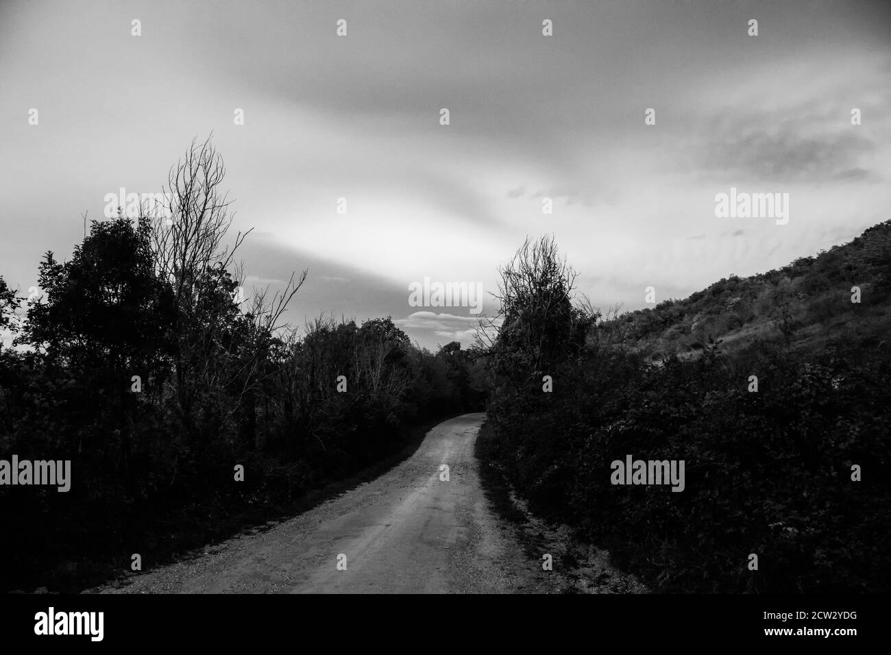 Storm clouds nobody mountains Black and White Stock Photos & Images - Alamy