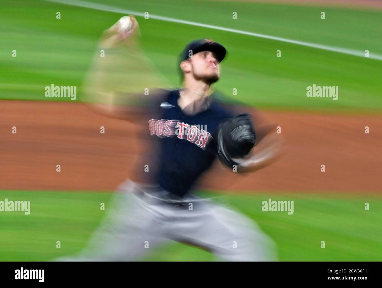 Atlanta, GA, USA. 26th Sep, 2020. Boston Red Sox pitcher Tanner Houck ...