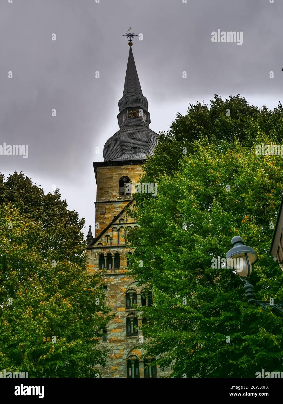 werl city in germany Stock Photo - Alamy