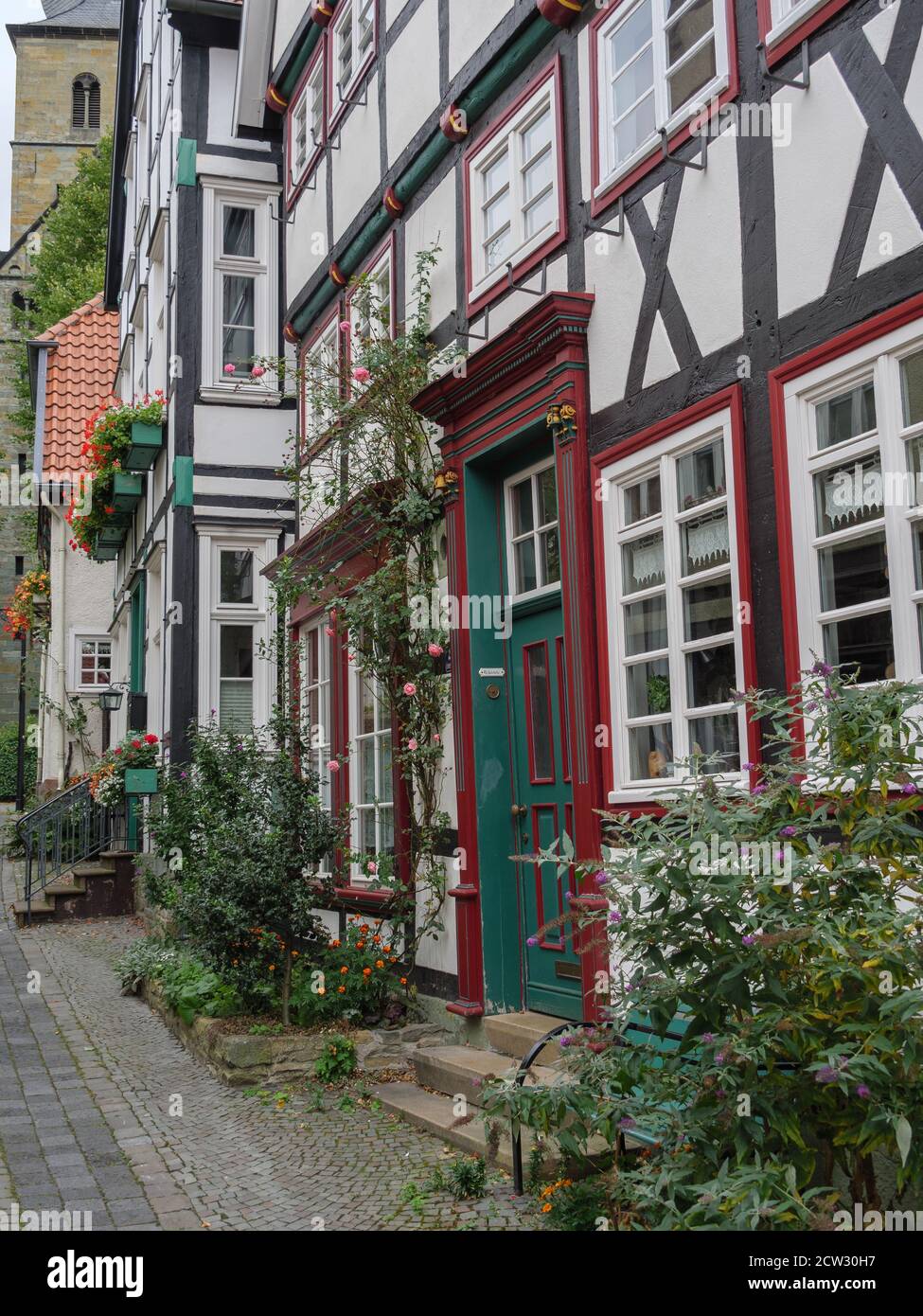 werl city in germany Stock Photo - Alamy