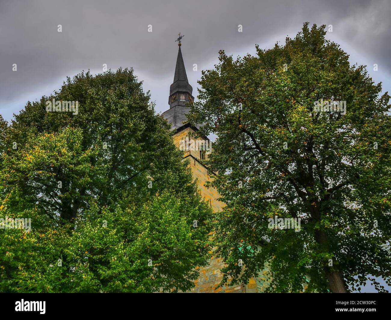 werl city in germany Stock Photo - Alamy