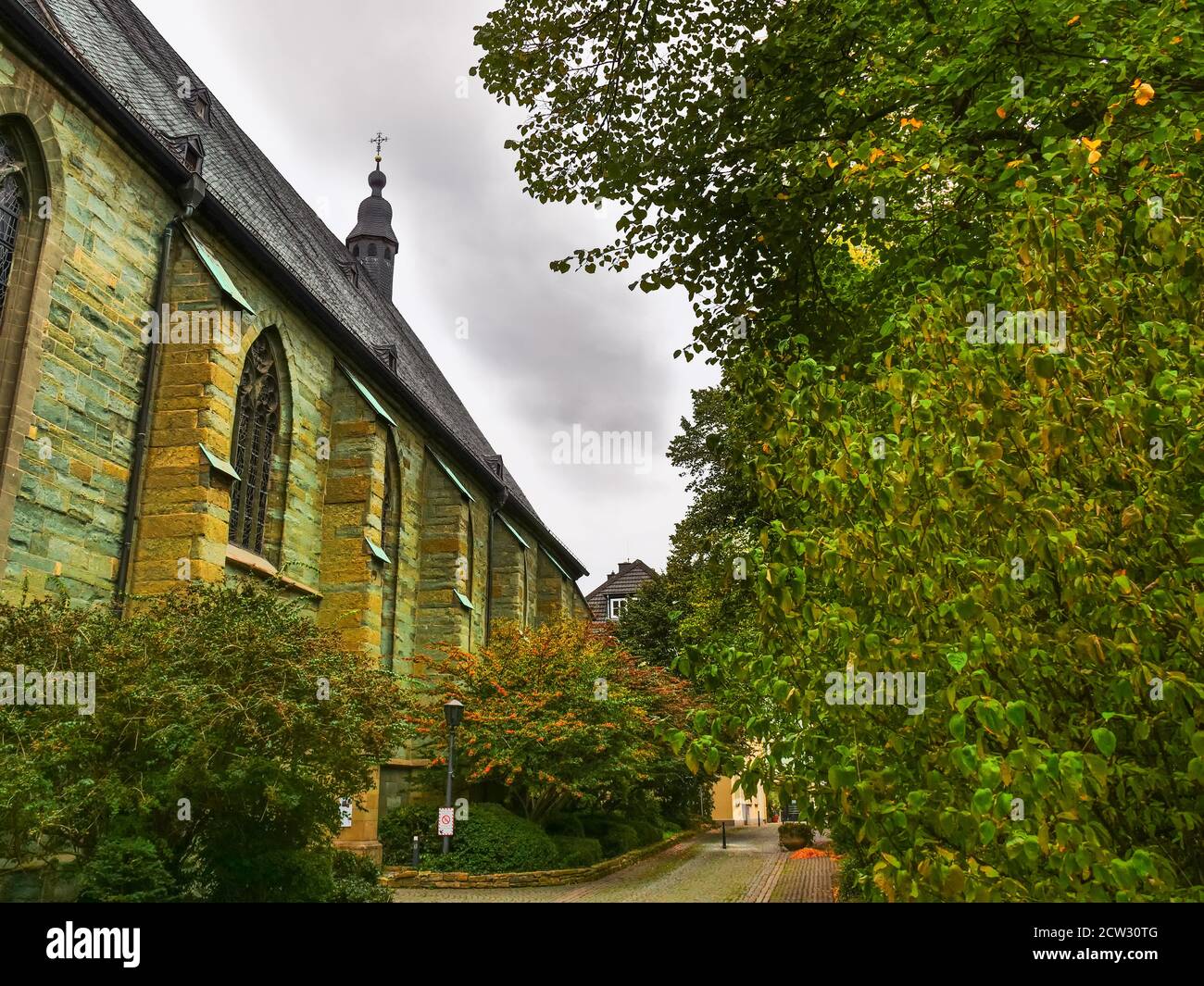 werl city in germany Stock Photo - Alamy