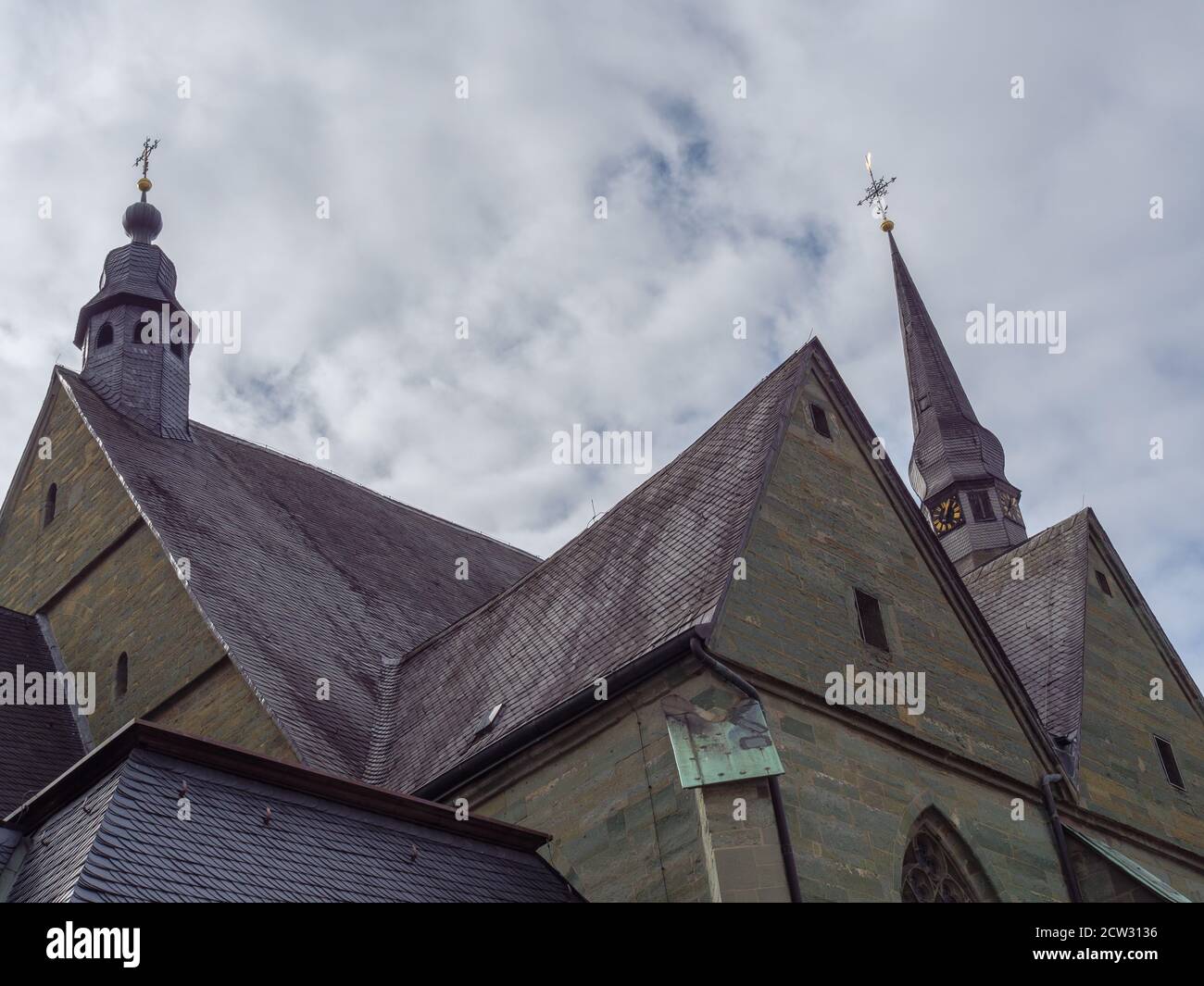 werl city in germany Stock Photo - Alamy