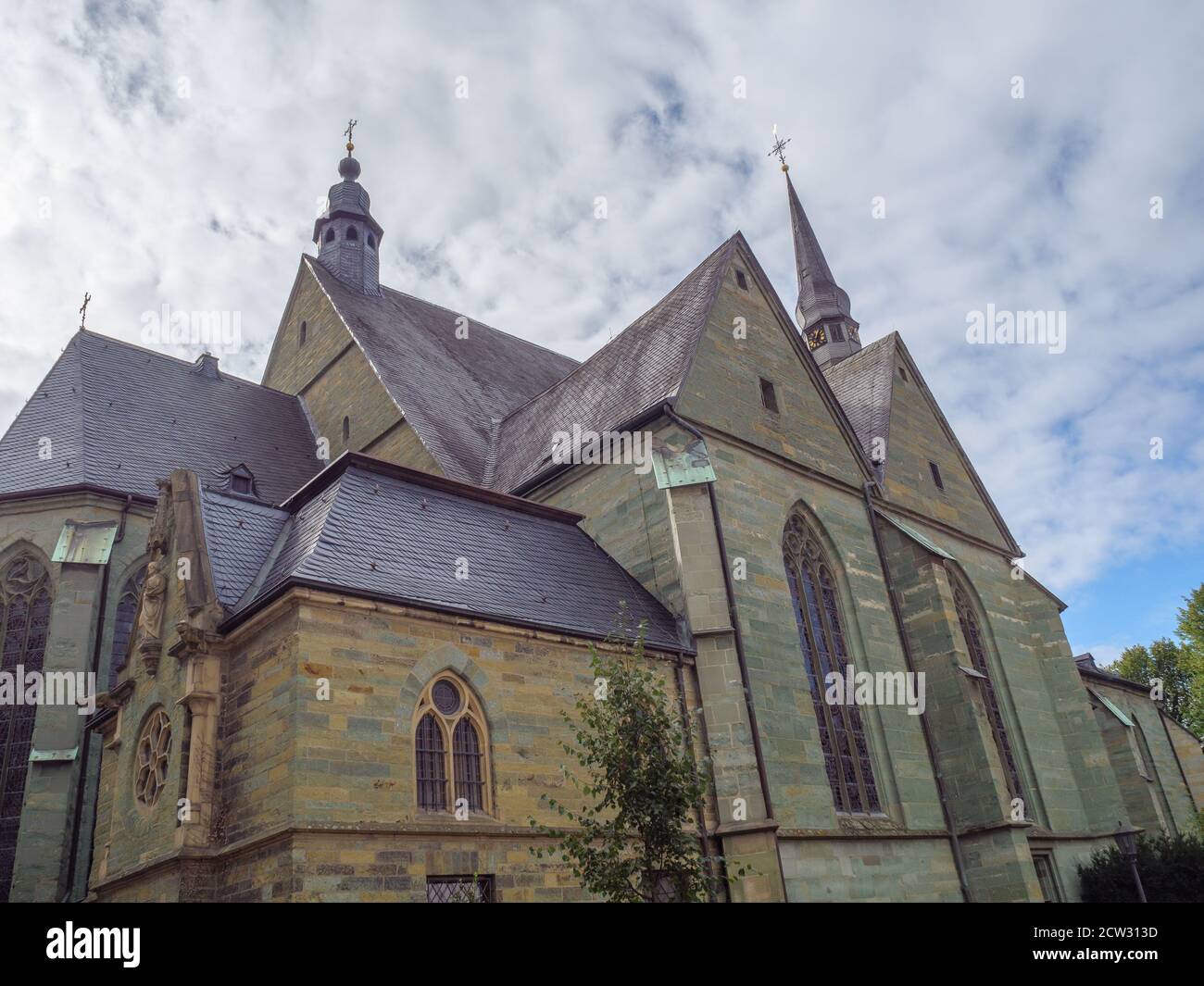 werl city in germany Stock Photo - Alamy