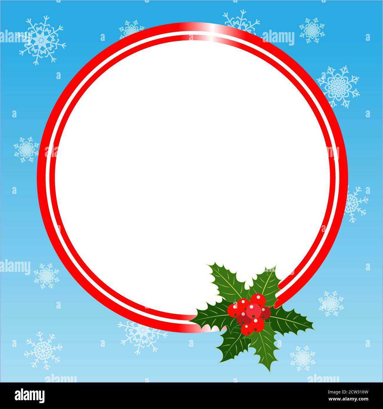 Merry Christmas Card Borders