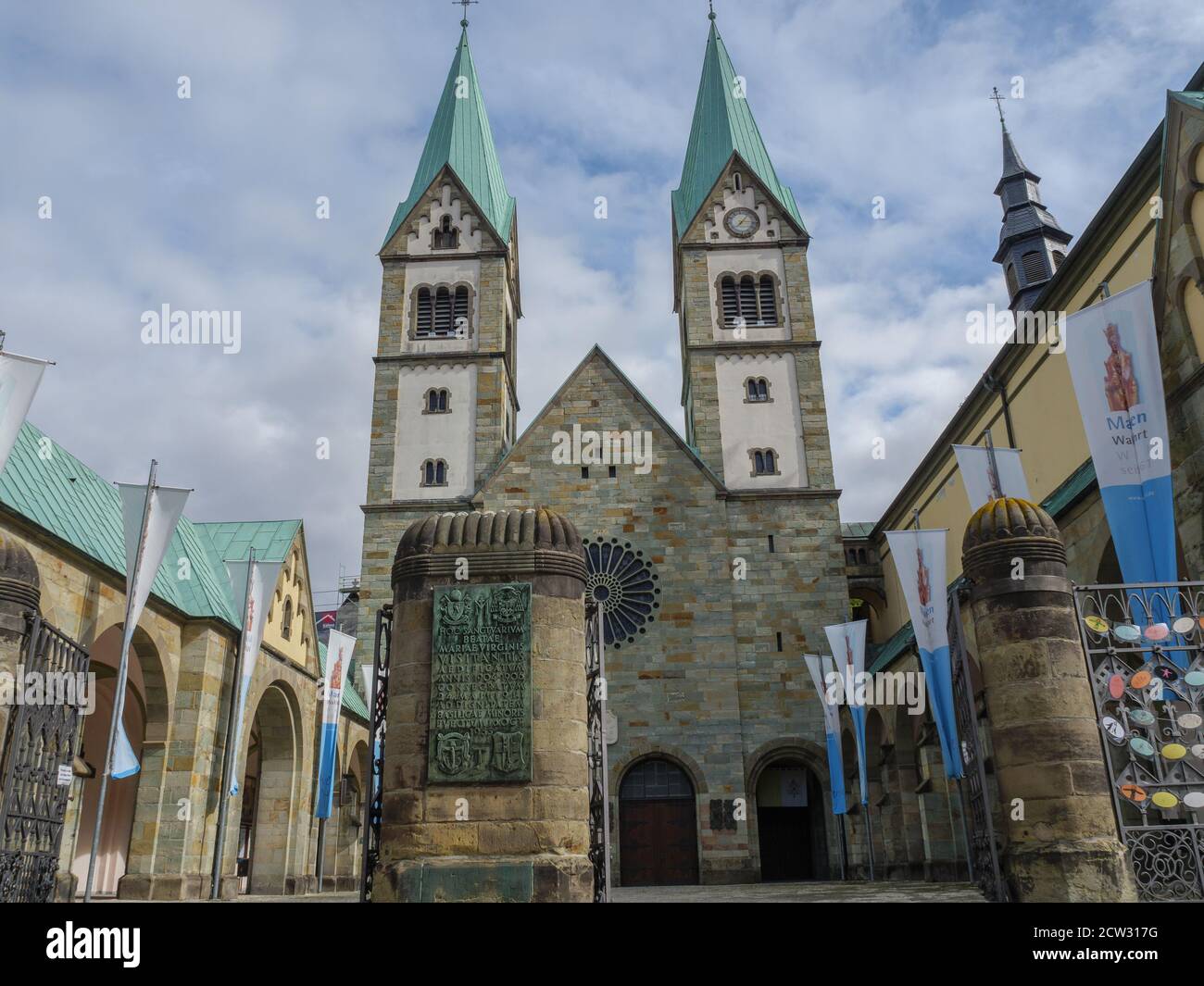werl city in germany Stock Photo - Alamy
