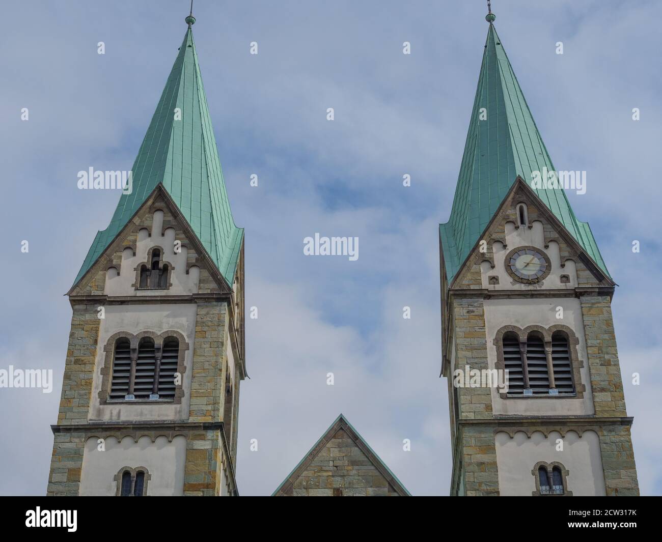 werl city in germany Stock Photo - Alamy