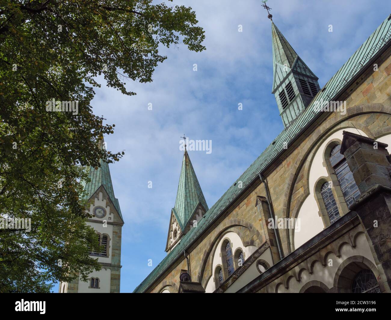 werl city in germany Stock Photo - Alamy