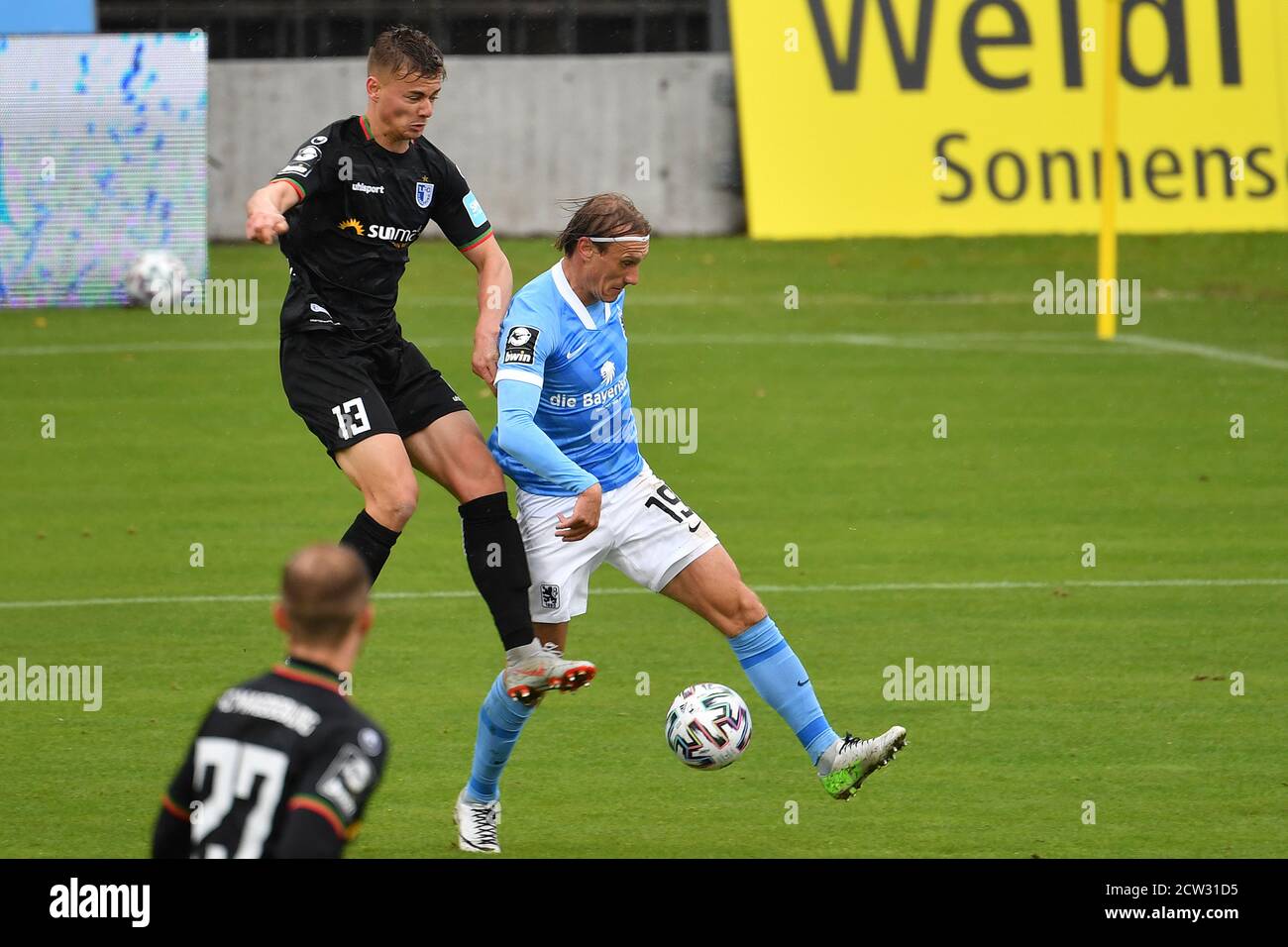 Muenchen GRUENWALDER STADION. 26th Sep, 2020. Martin PUSIC (TSV Munich ...