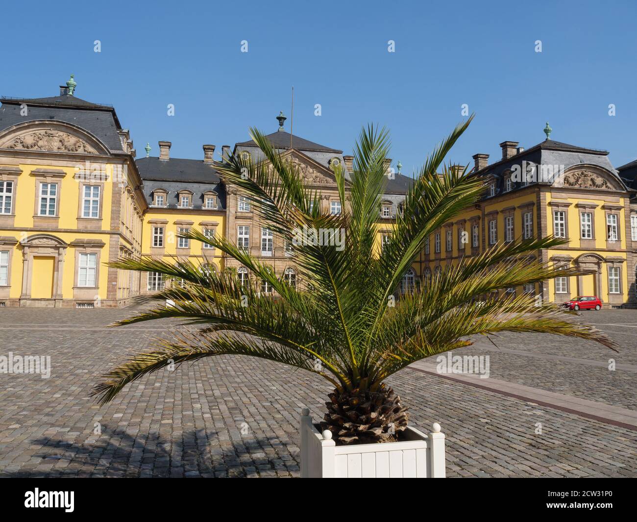 the old city and the castle of bad arolsen Stock Photo - Alamy