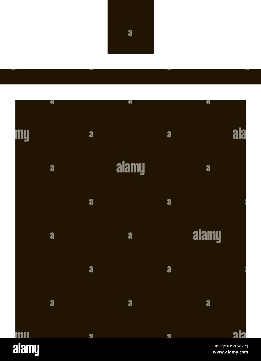 Computer ballot box isolated Stock Vector Images - Alamy