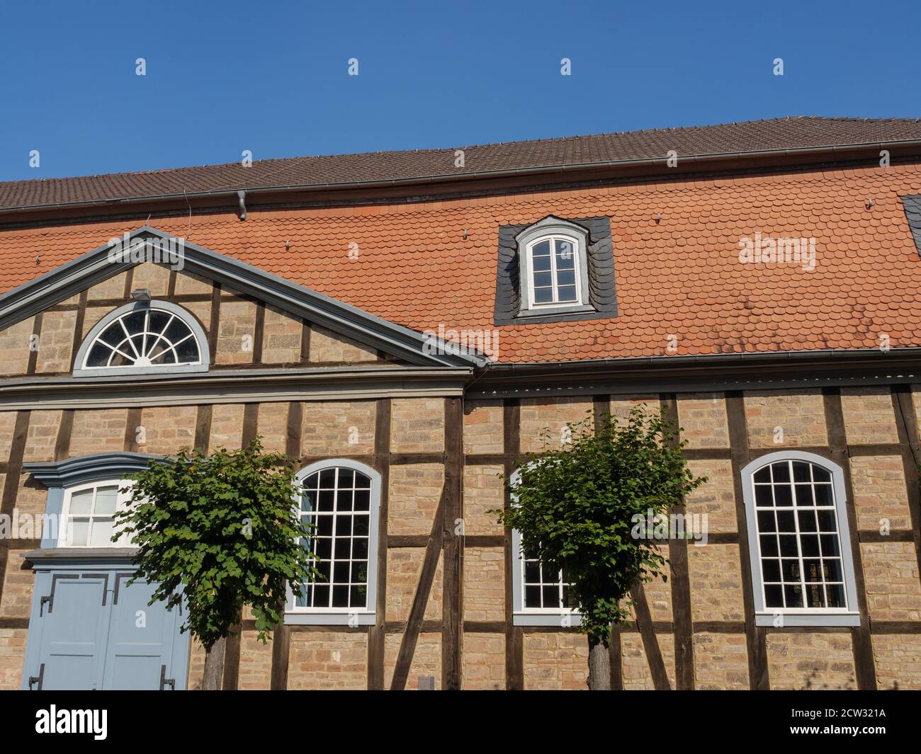 the old city and the castle of bad arolsen Stock Photo - Alamy