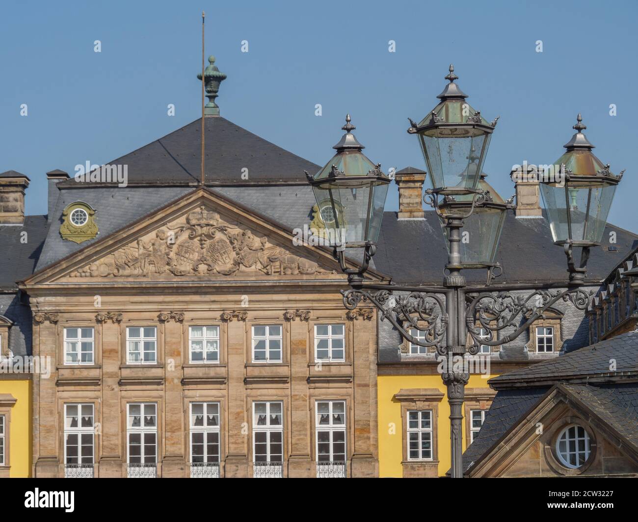 the old city and the castle of bad arolsen Stock Photo - Alamy