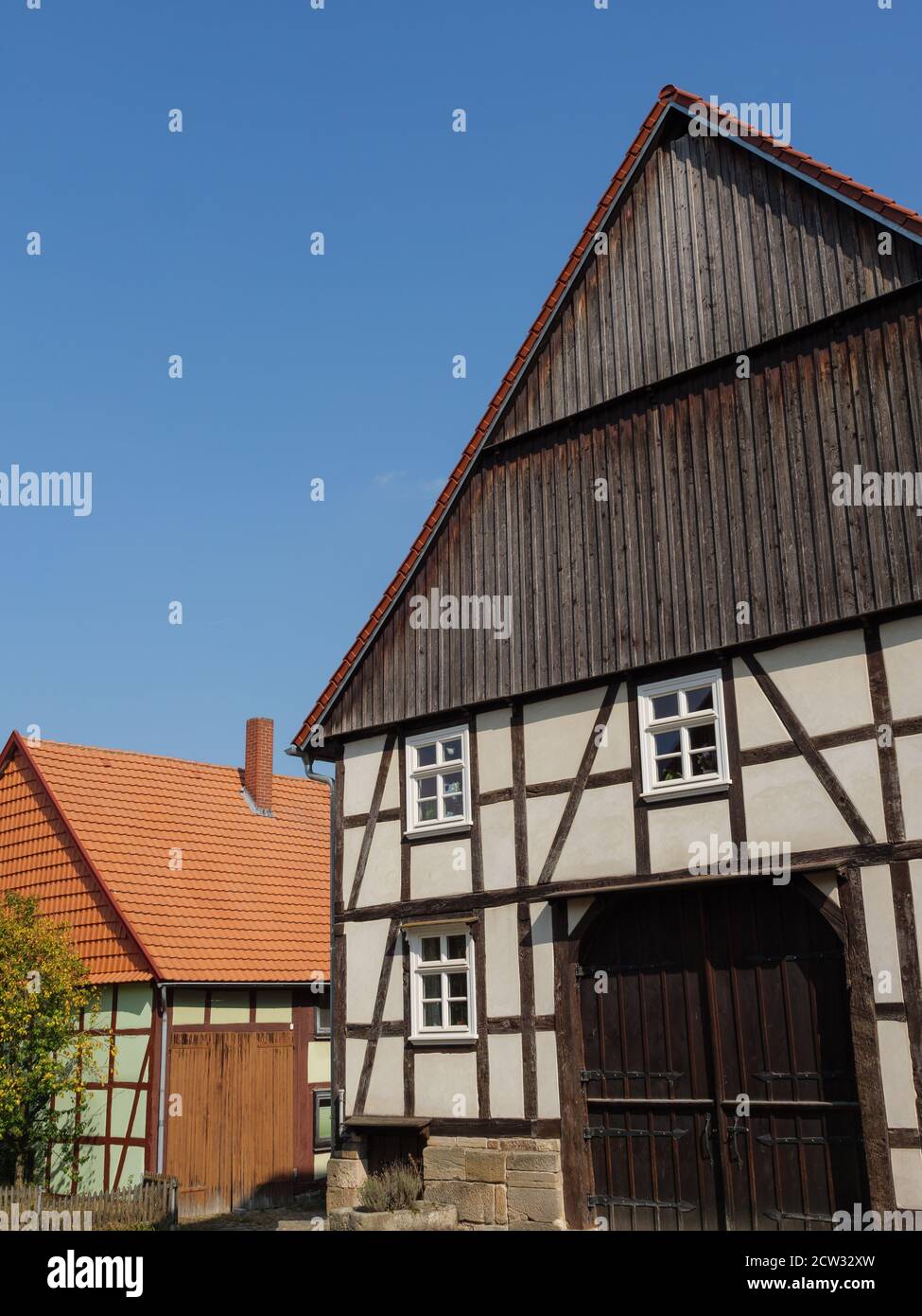the small german village of landau Stock Photo - Alamy