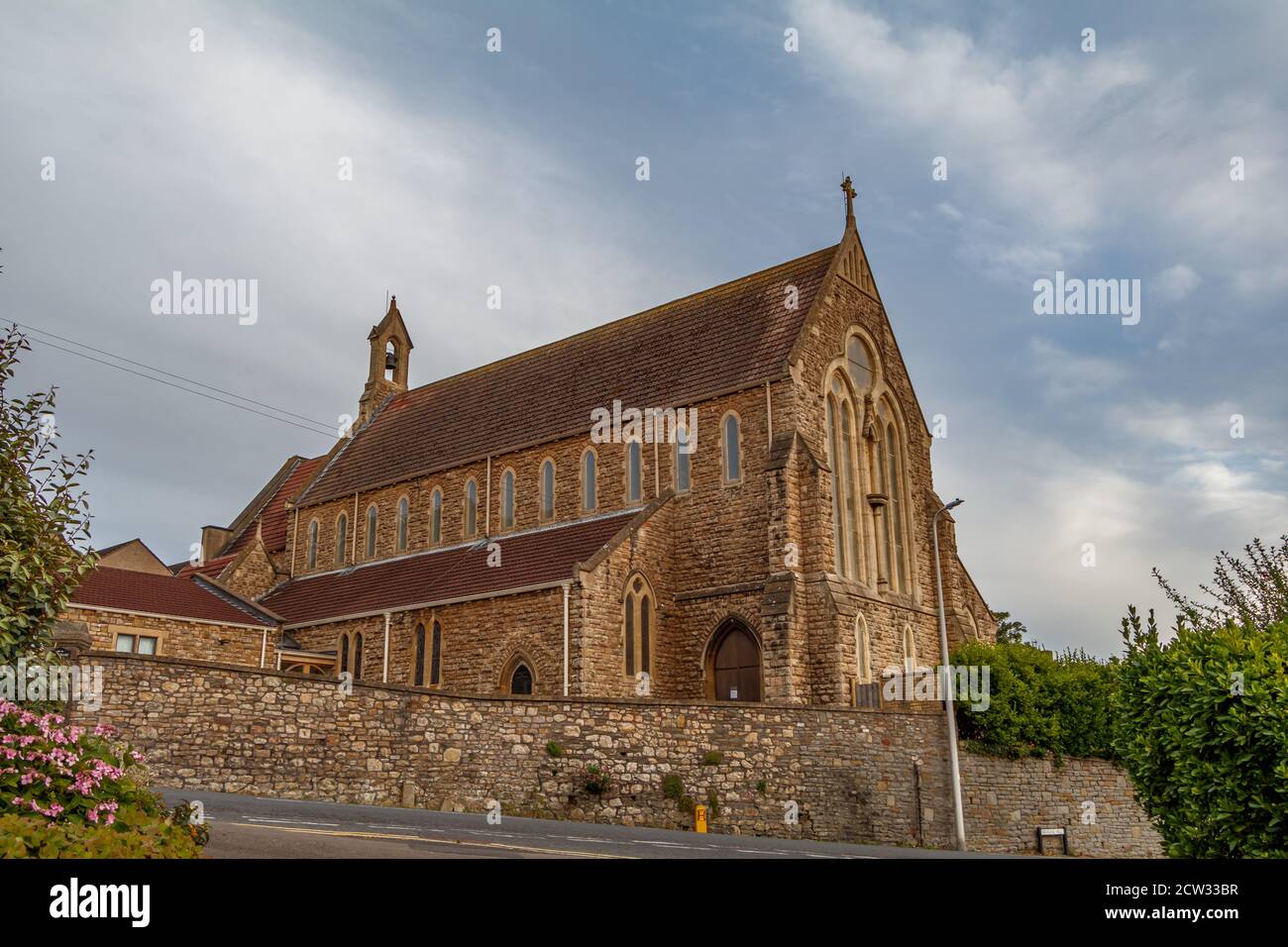 Immaculate Conception Catholic church Clevedon Stock Photo - Alamy