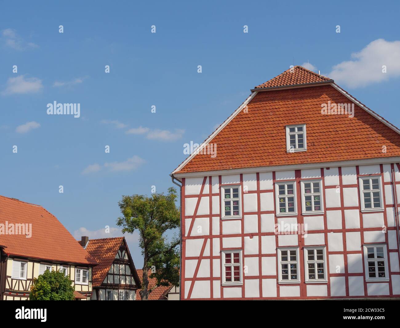 the small german village of landau Stock Photo - Alamy