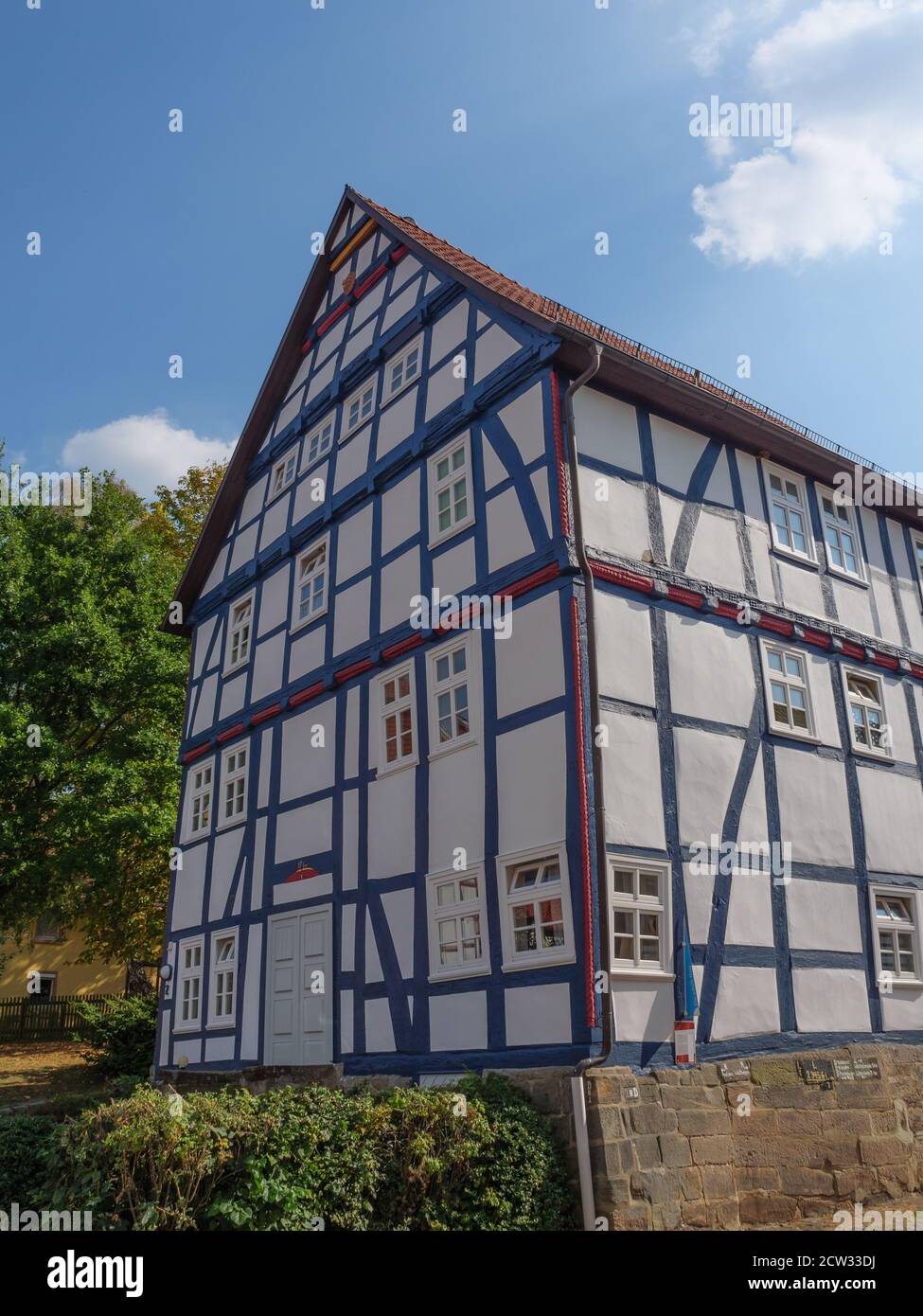the small german village of landau Stock Photo - Alamy