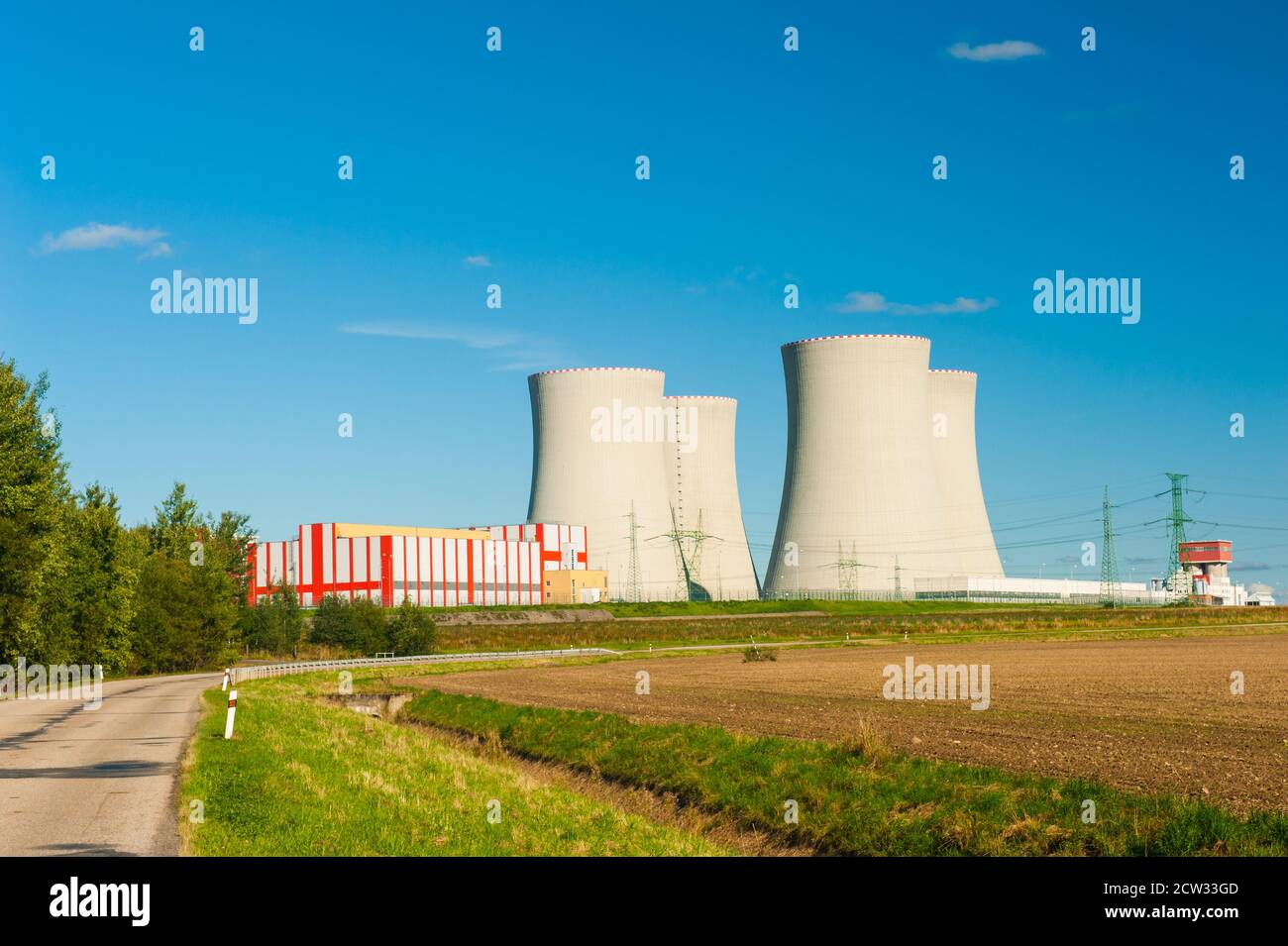 Nuclear power plant Temelin in the Czech Republic Stock Photo - Alamy