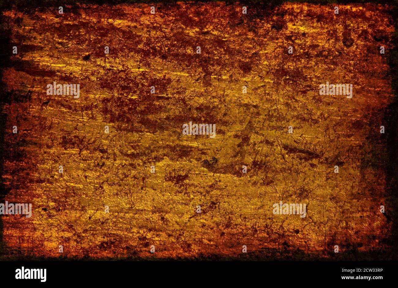 Detailed golden background with vintage and grungy look Stock Photo - Alamy