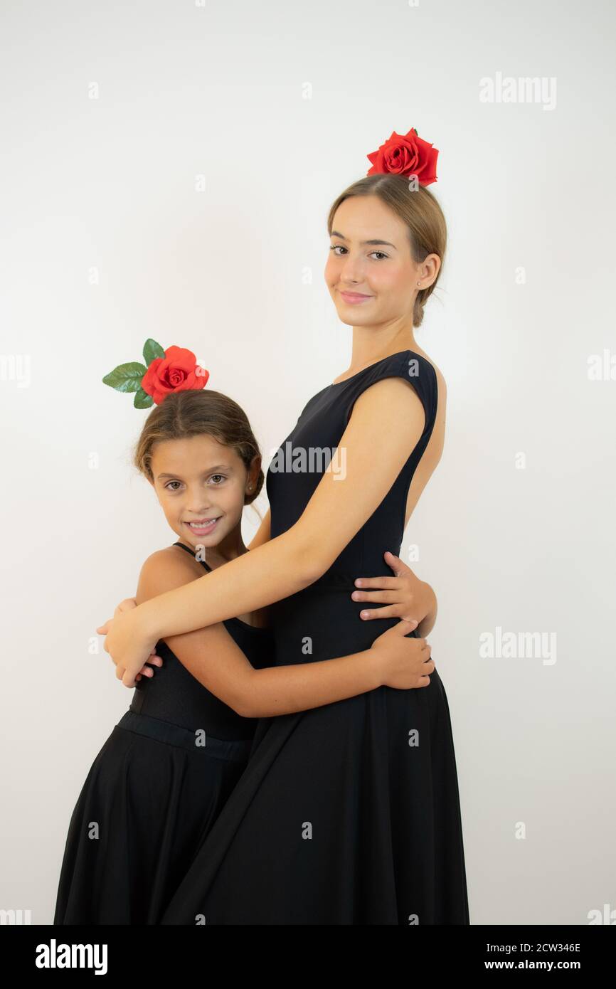 Spain teen girl traditional costume hi-res stock photography and images ...