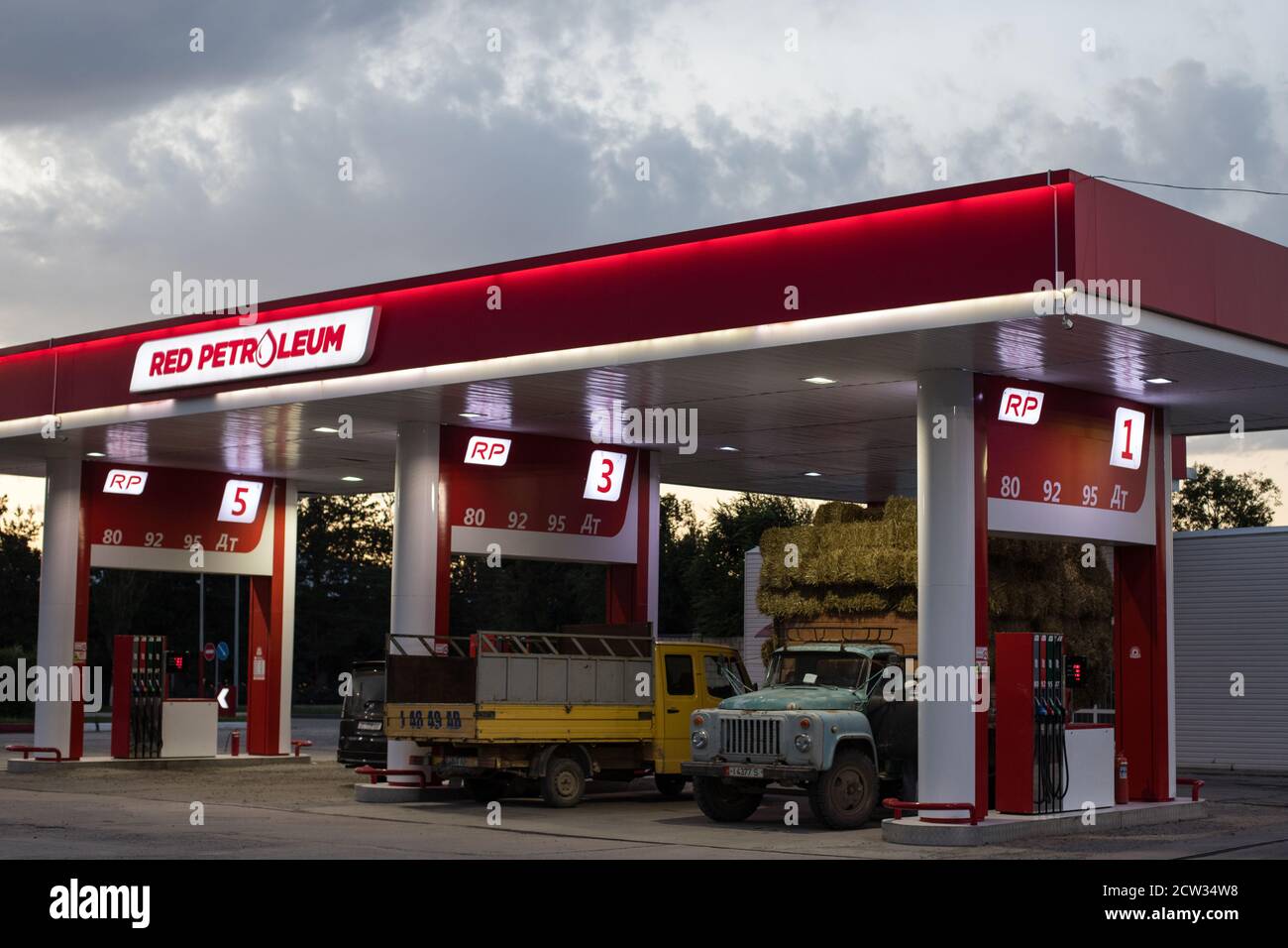 Drone photography of Karakol city in Kyrgyzstan's Issyk Kol oblast ...