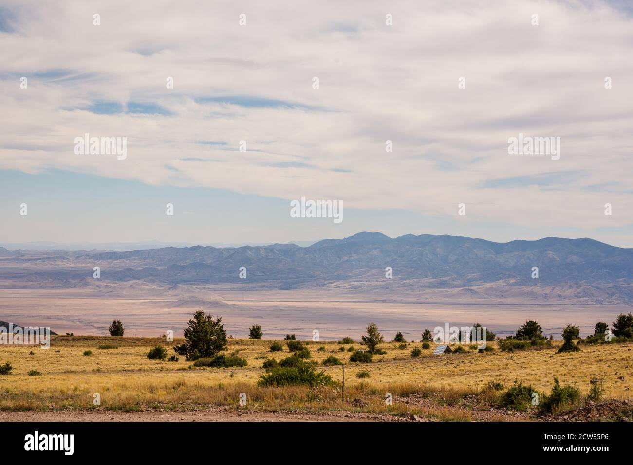 New Mexico, desolate desert landscape of a wonderful country Stock ...
