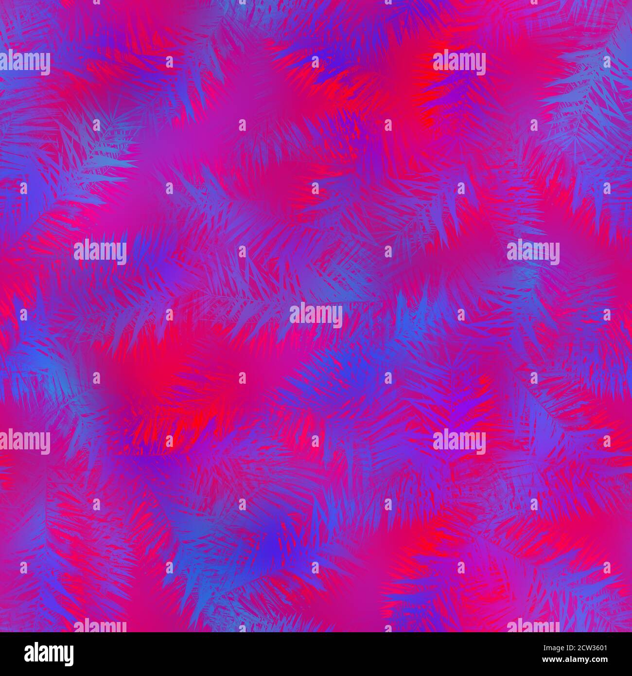 Seamless intense red and blue leaf pattern Stock Photo - Alamy