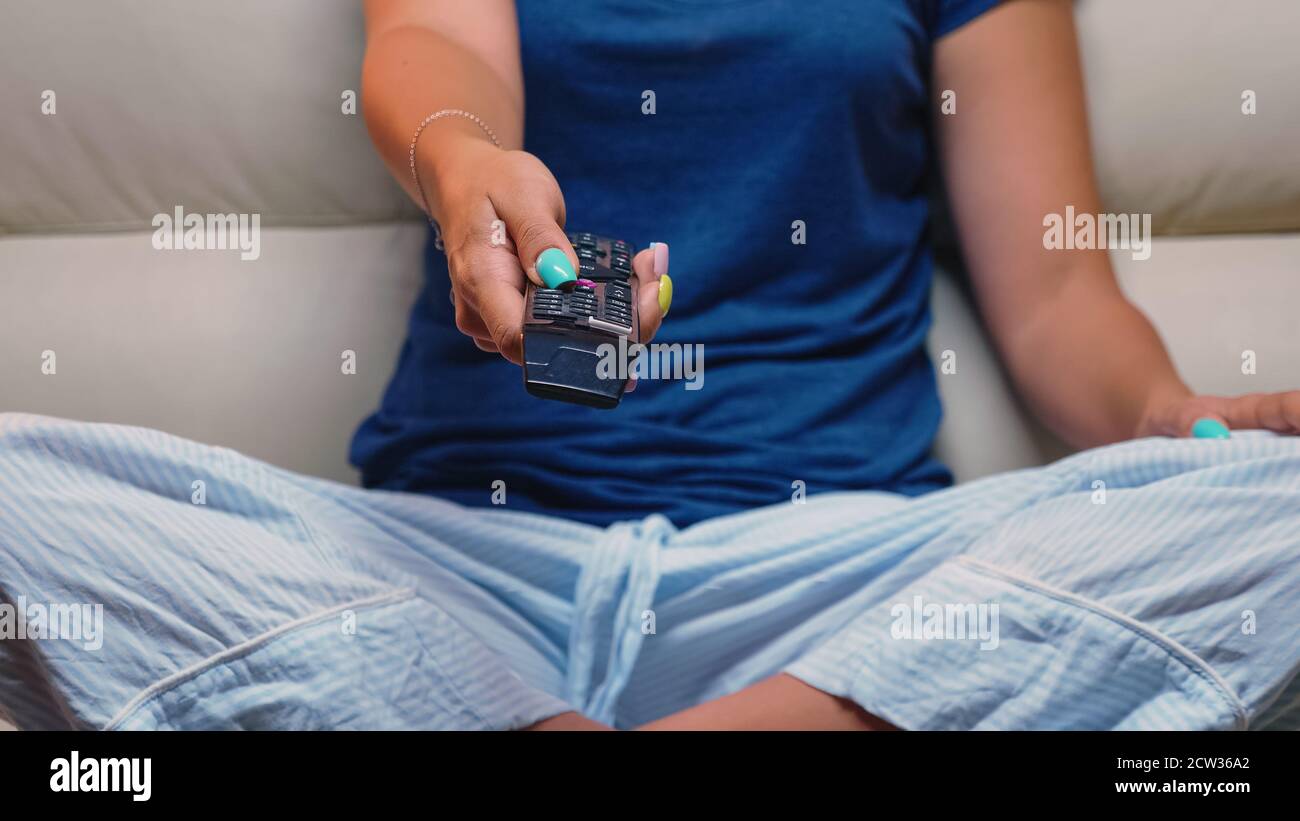 Closeup hands pressing control buttons hi-res stock photography and ...