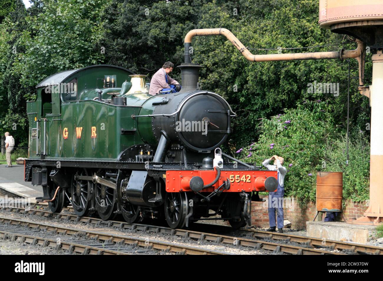 Gwr Preserved Steam Locomotive High Resolution Stock Photography and ...