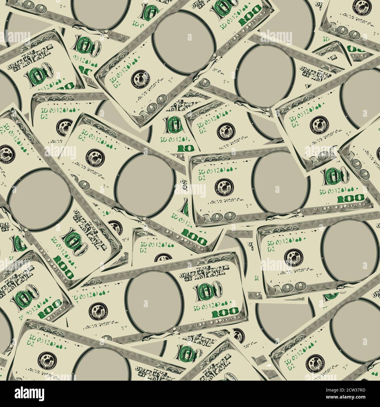 Seamless Money Texture