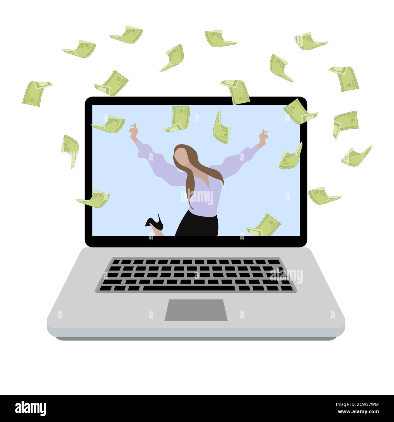 Live online gaming Cut Out Stock Images & Pictures - Alamy