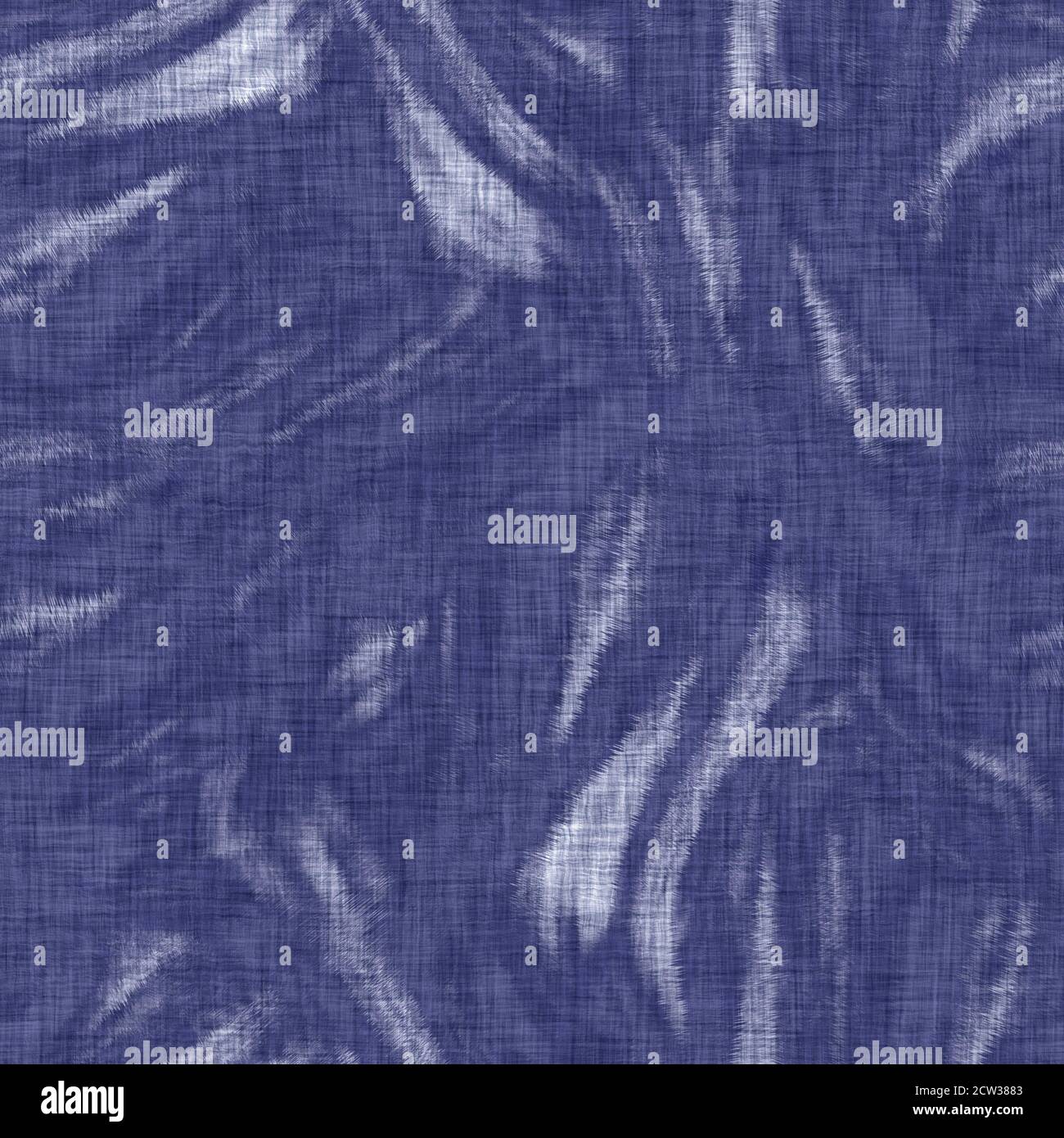 Seamless indigo mottled texture. Blue woven boro cotton dyed effect ...