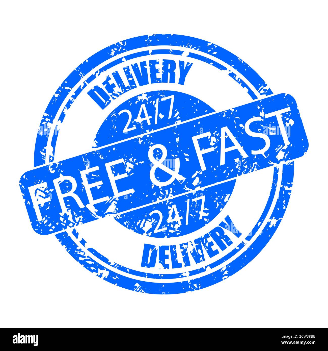 Special delivery postage stamp Cut Out Stock Images & Pictures - Alamy