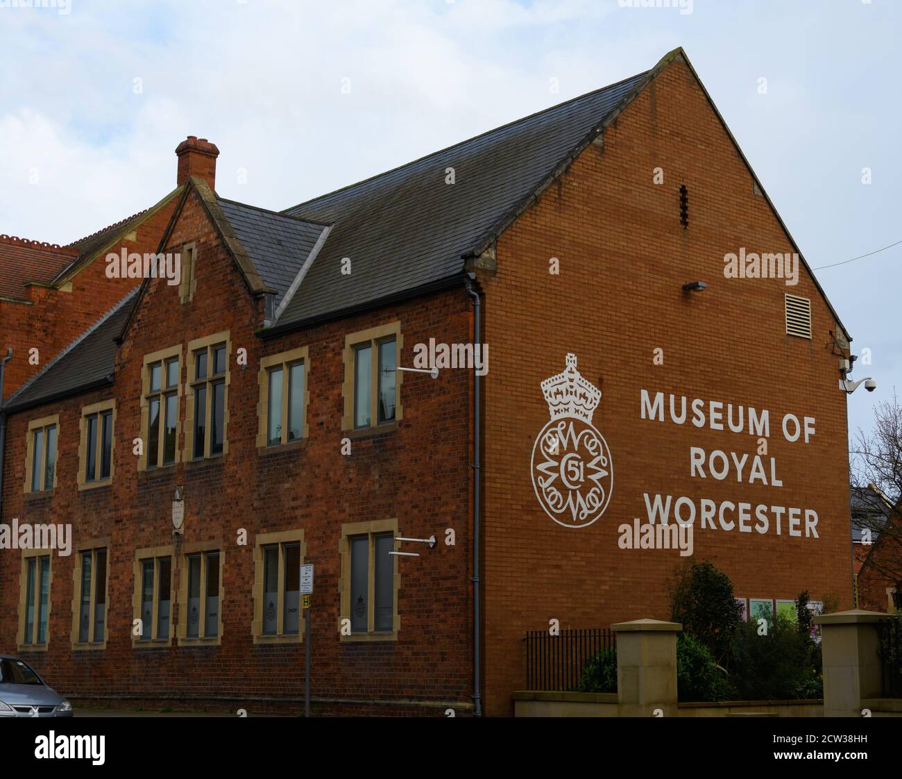 Worcester, United Kingdom - March 15 2020: The exterior of the Museum ...