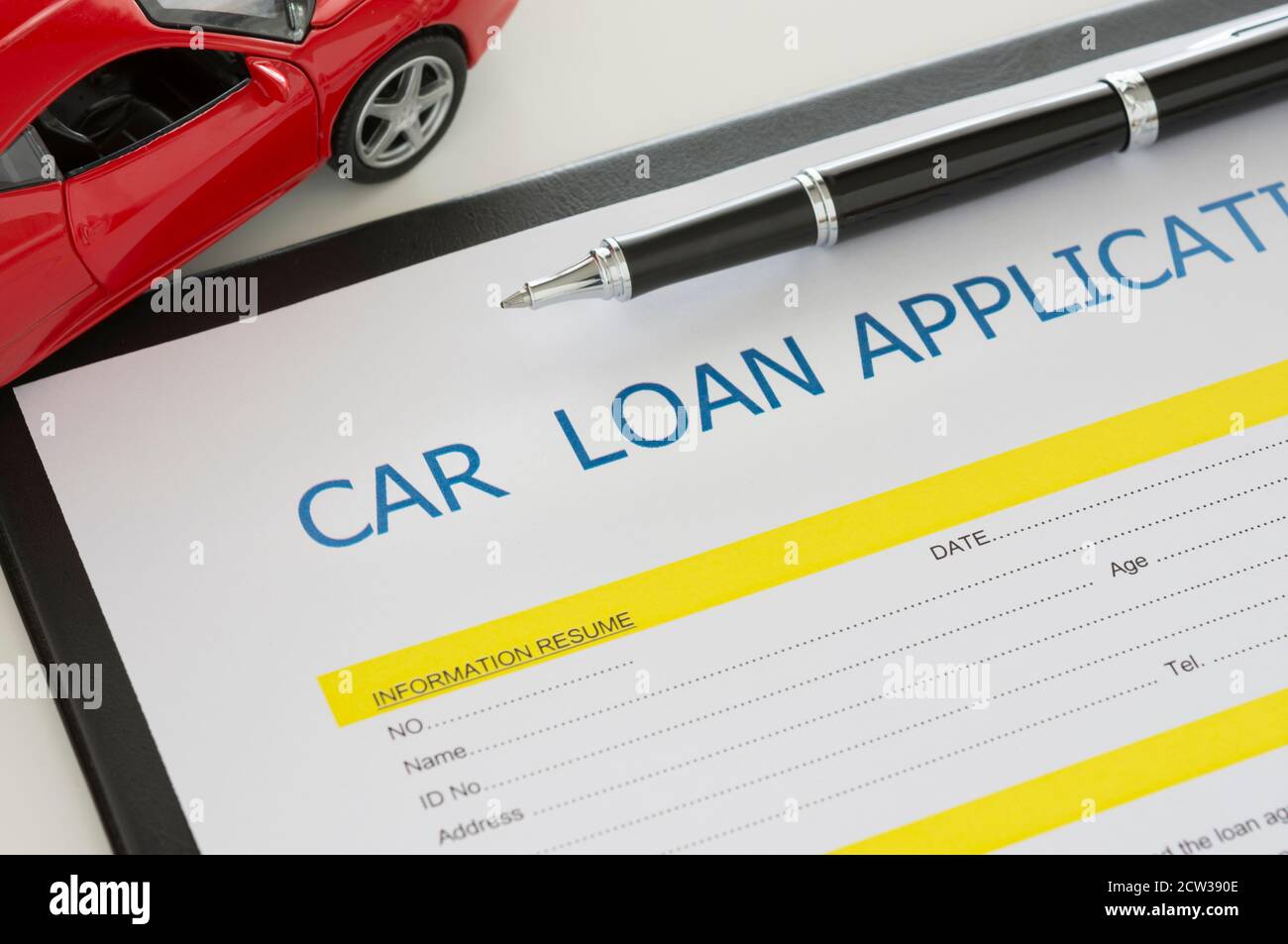 Car loan application hi-res stock photography and images - Alamy