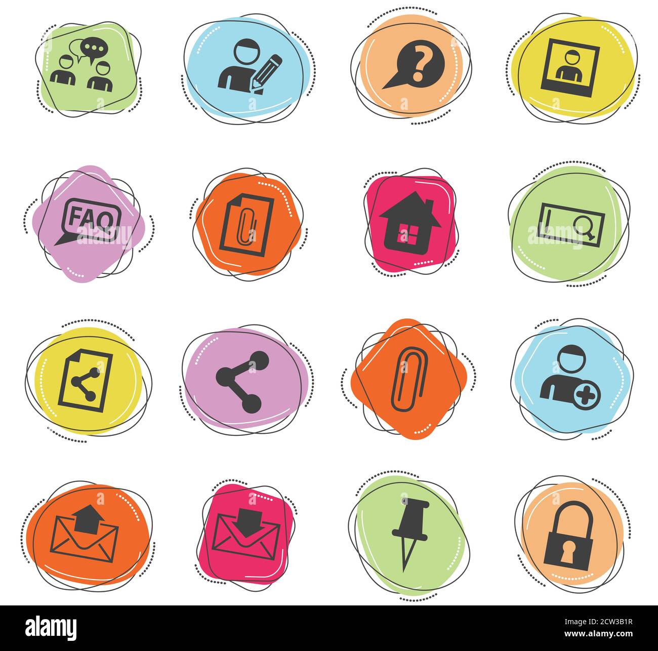 Forum interface Cut Out Stock Images & Pictures - Alamy