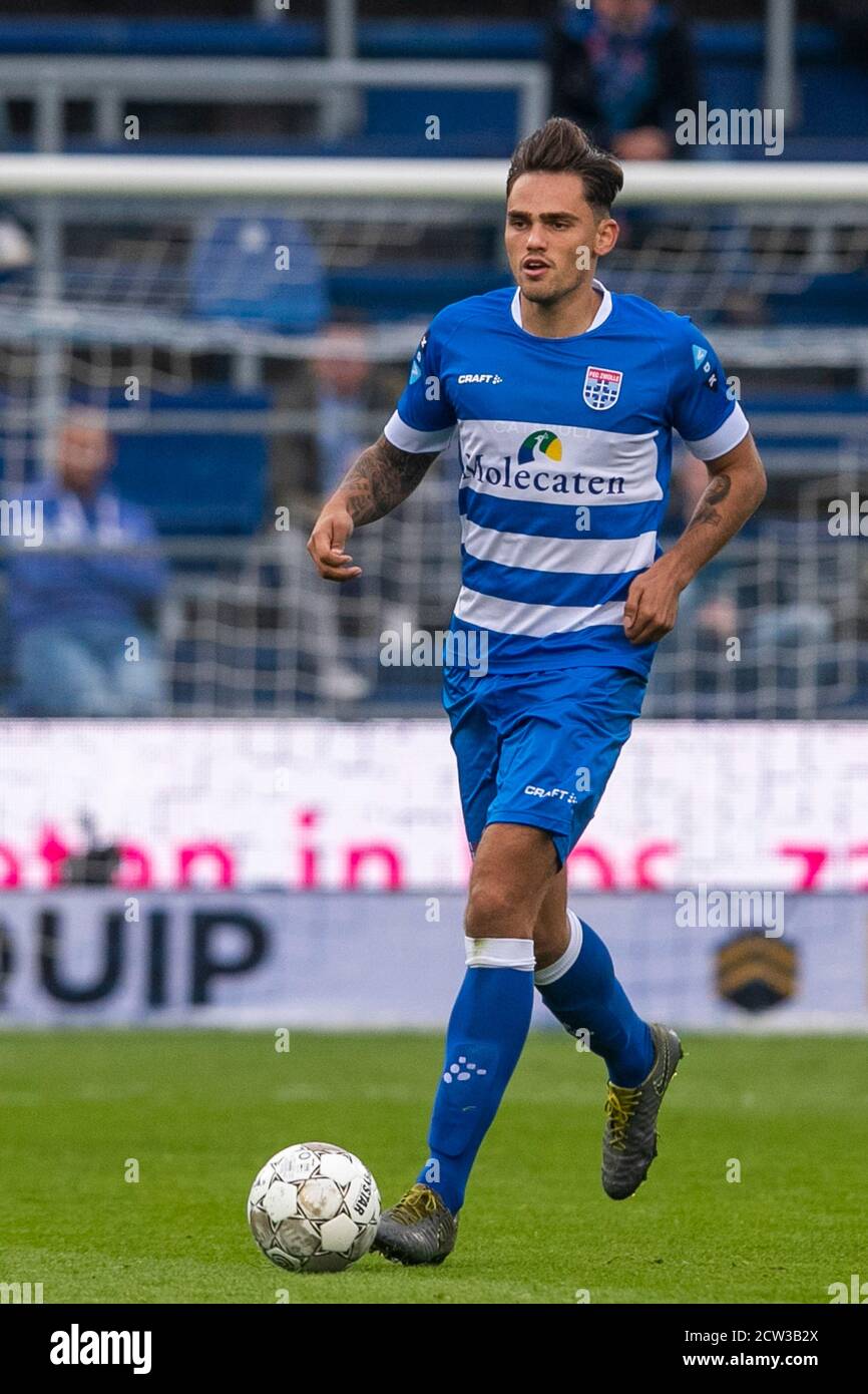 Zwolle, Netherlands. 26th Sep, 2020. ZWOLLE, Mac3Park Stadium, 26-09 ...