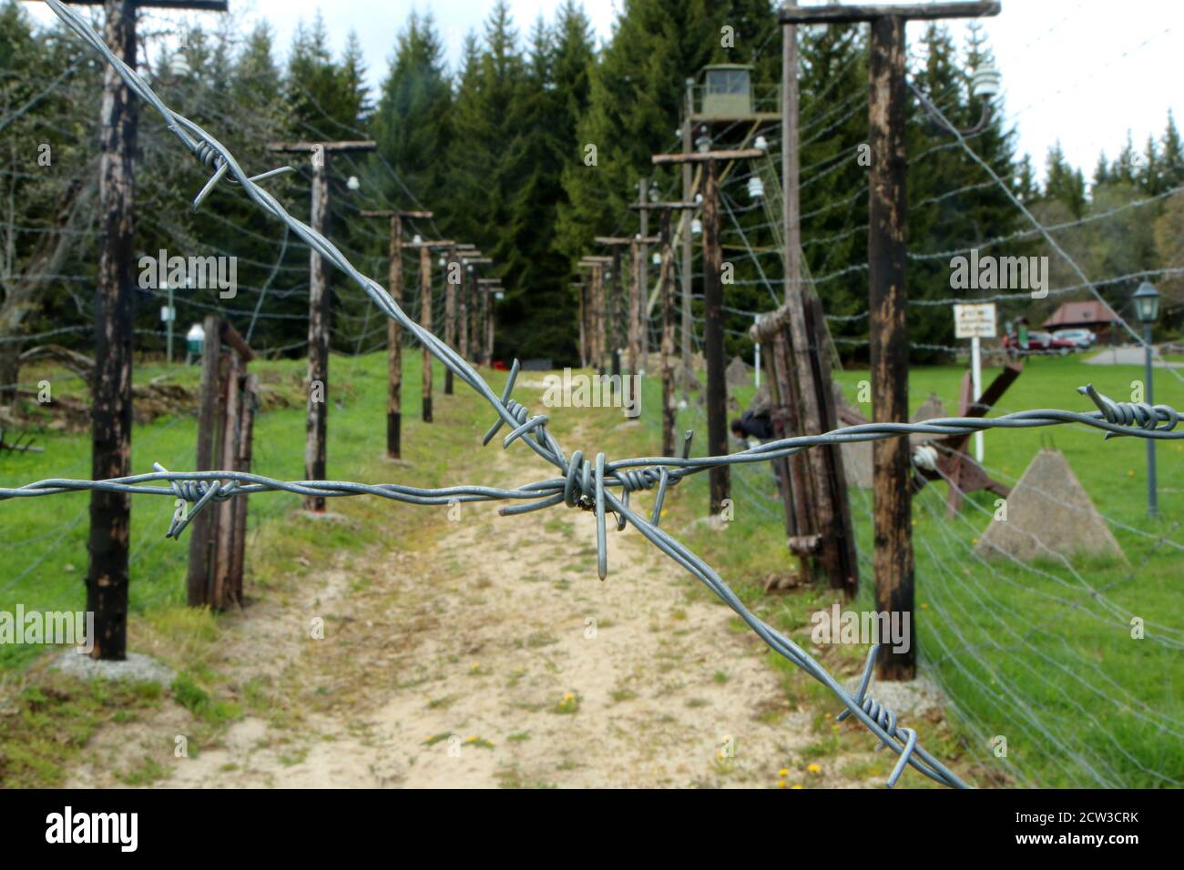 The monument dedicated to those, who wanted to leave soviet block ...