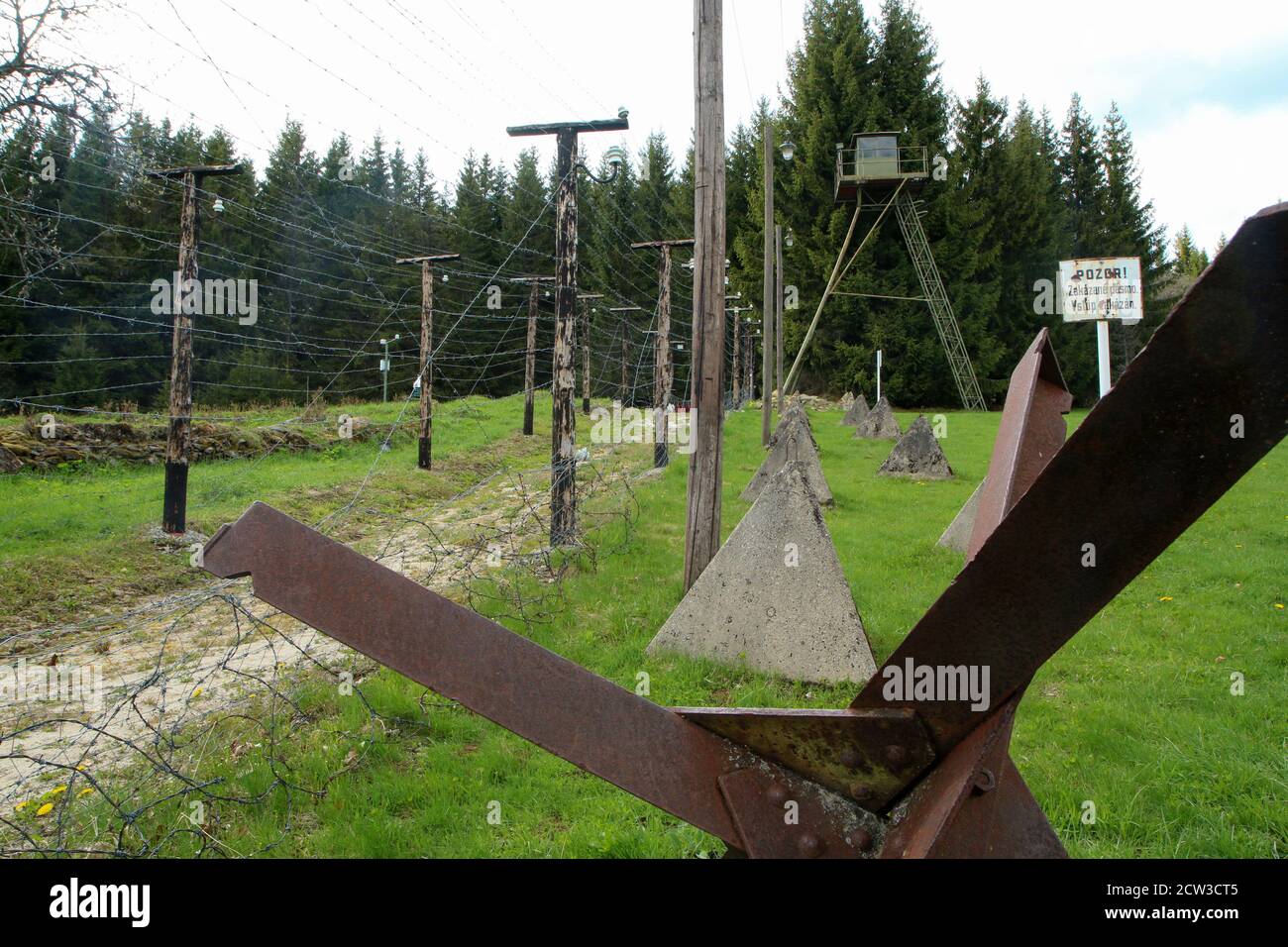 The monument dedicated to those, who wanted to leave soviet block ...