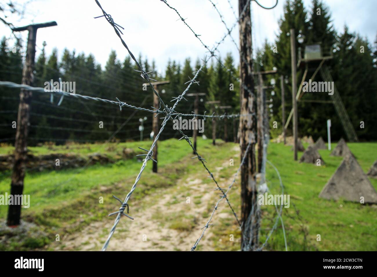The monument dedicated to those, who wanted to leave soviet block ...