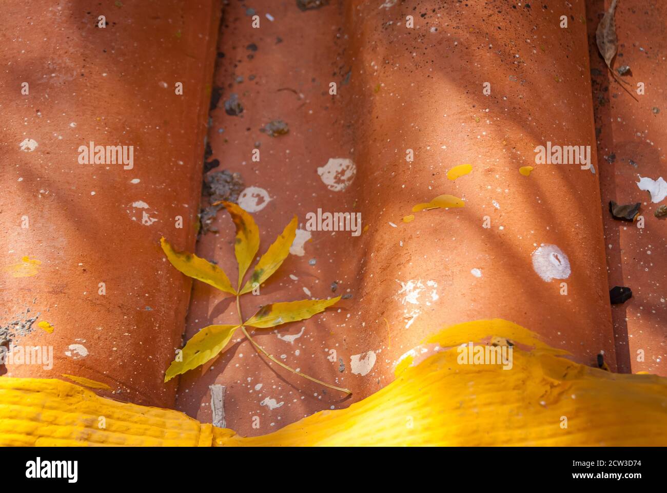 Natural clay tiles hi-res stock photography and images - Alamy