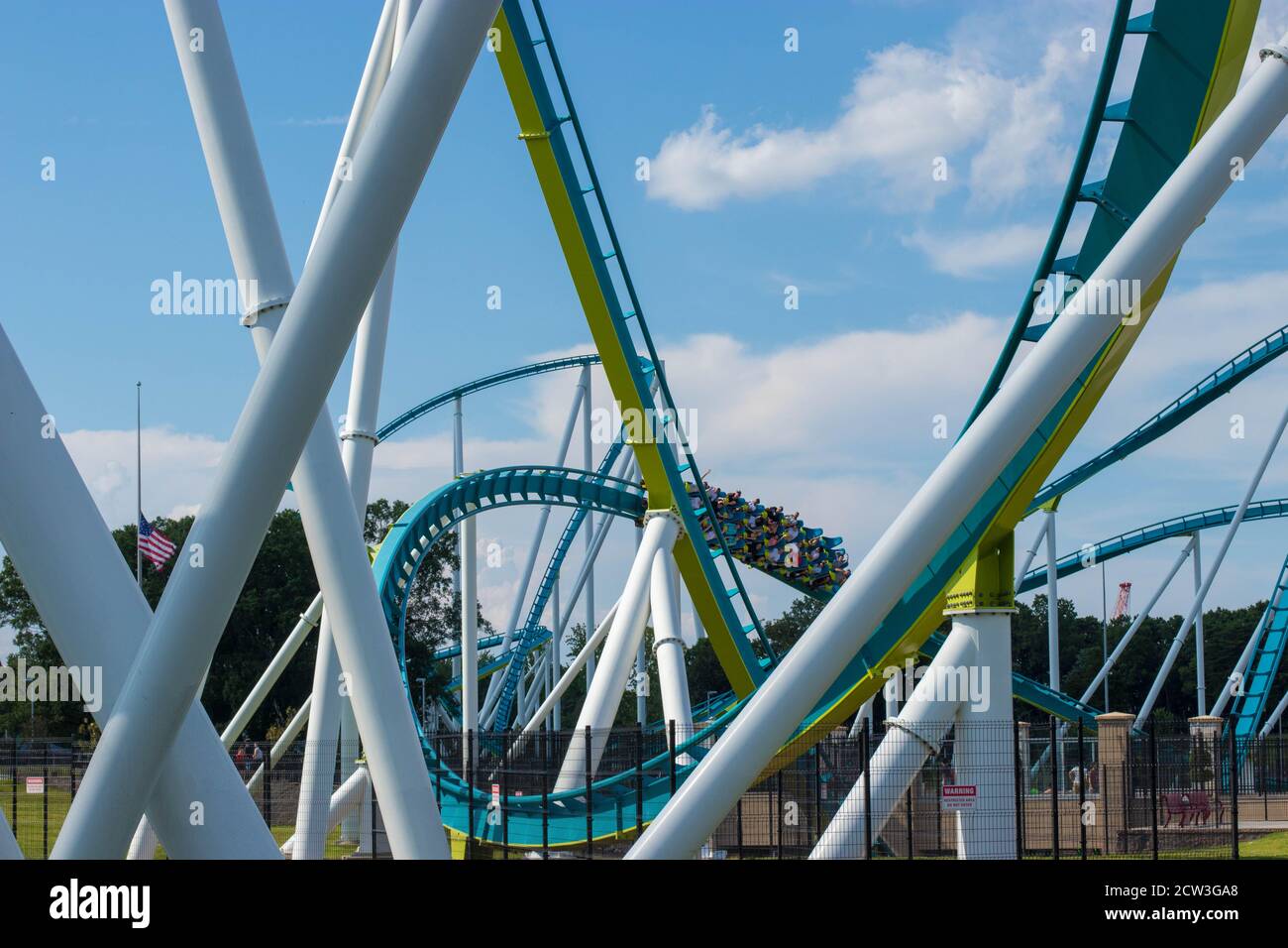 Fury 325 rollercoaster usa hi-res stock photography and images - Alamy