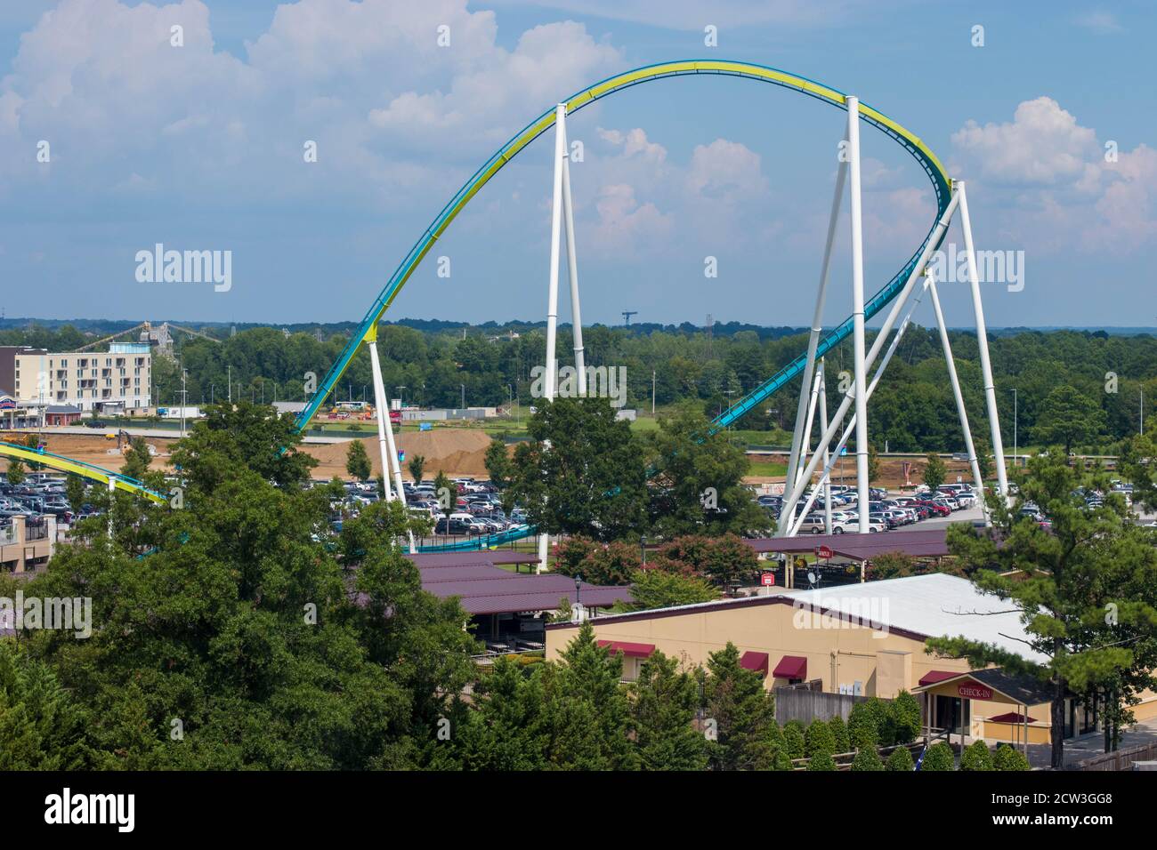 Fury 325 rollercoaster usa hi-res stock photography and images - Alamy