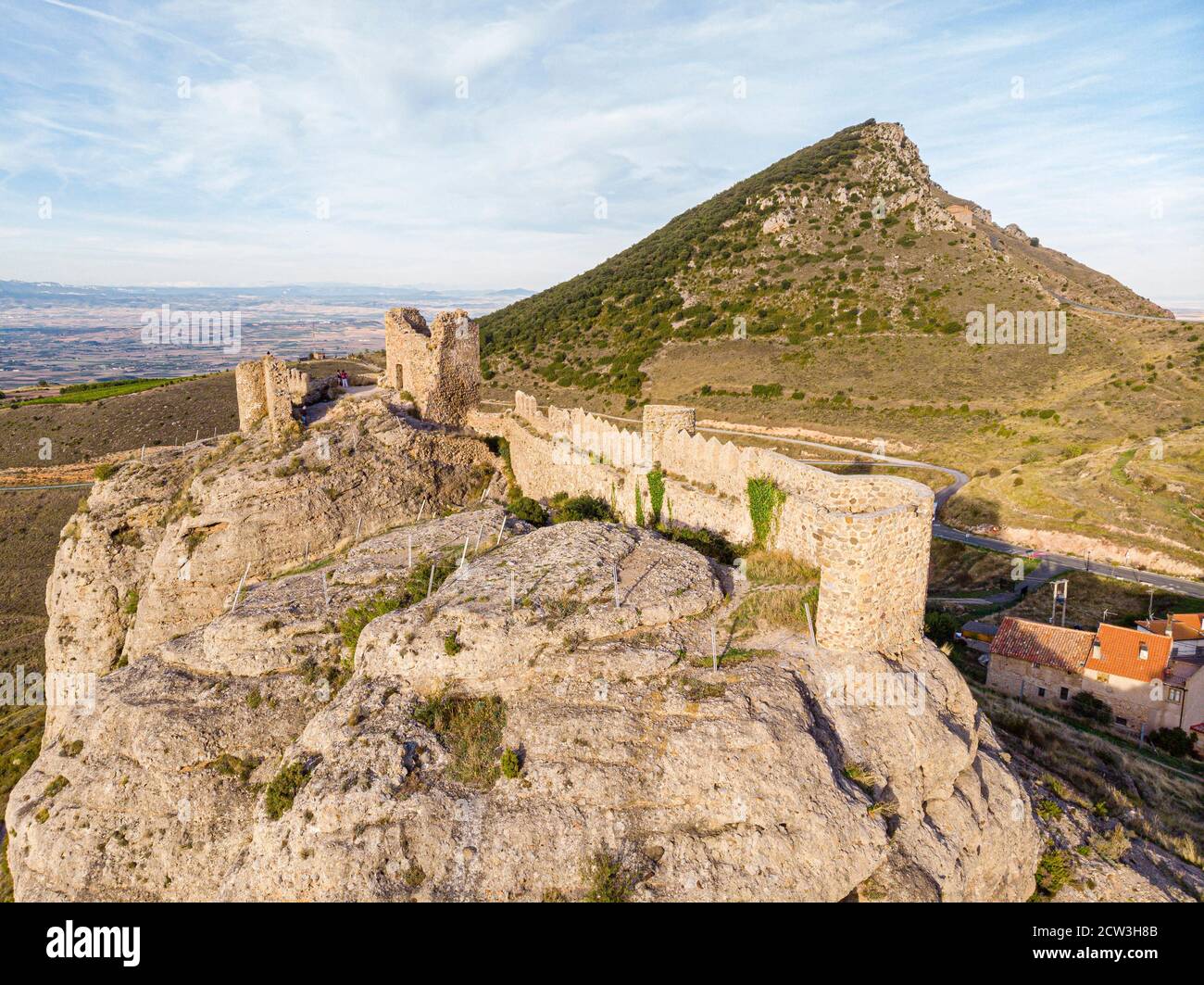 Castillo de Clavijo, Clavijo, La Rioja, Spain Stock Photo - Alamy
