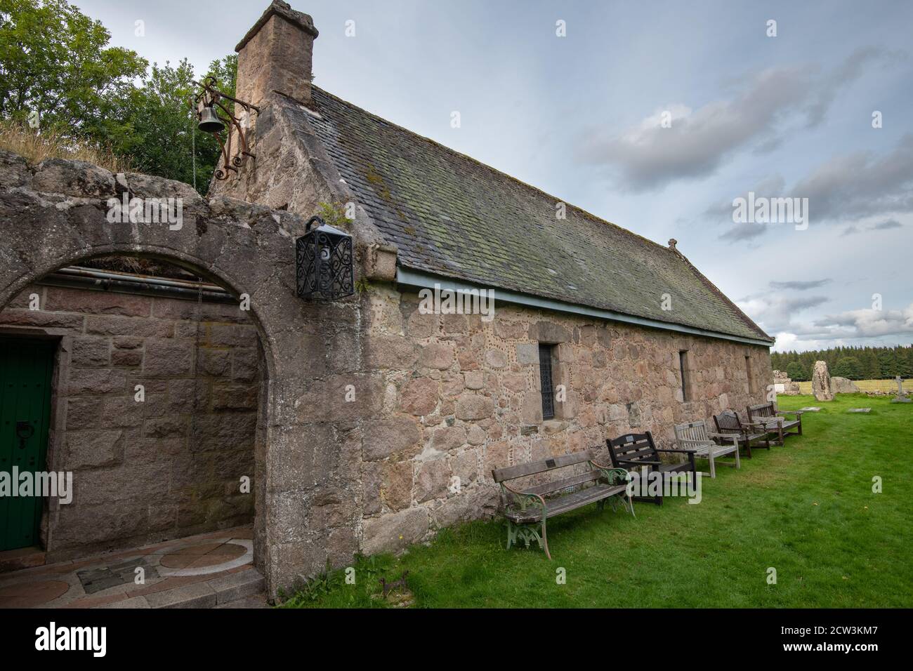 St Lesmo Chapel, Glen Tanar, Aberdeenshire, Scotland, UK Stock Photo ...