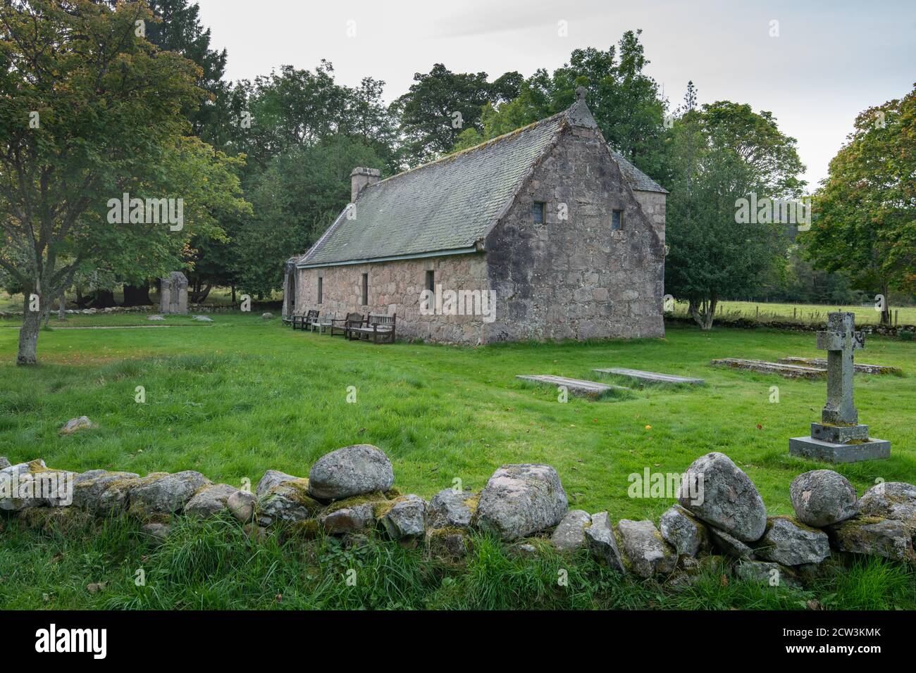 St Lesmo Chapel, Glen Tanar, Aberdeenshire, Scotland, UK Stock Photo ...