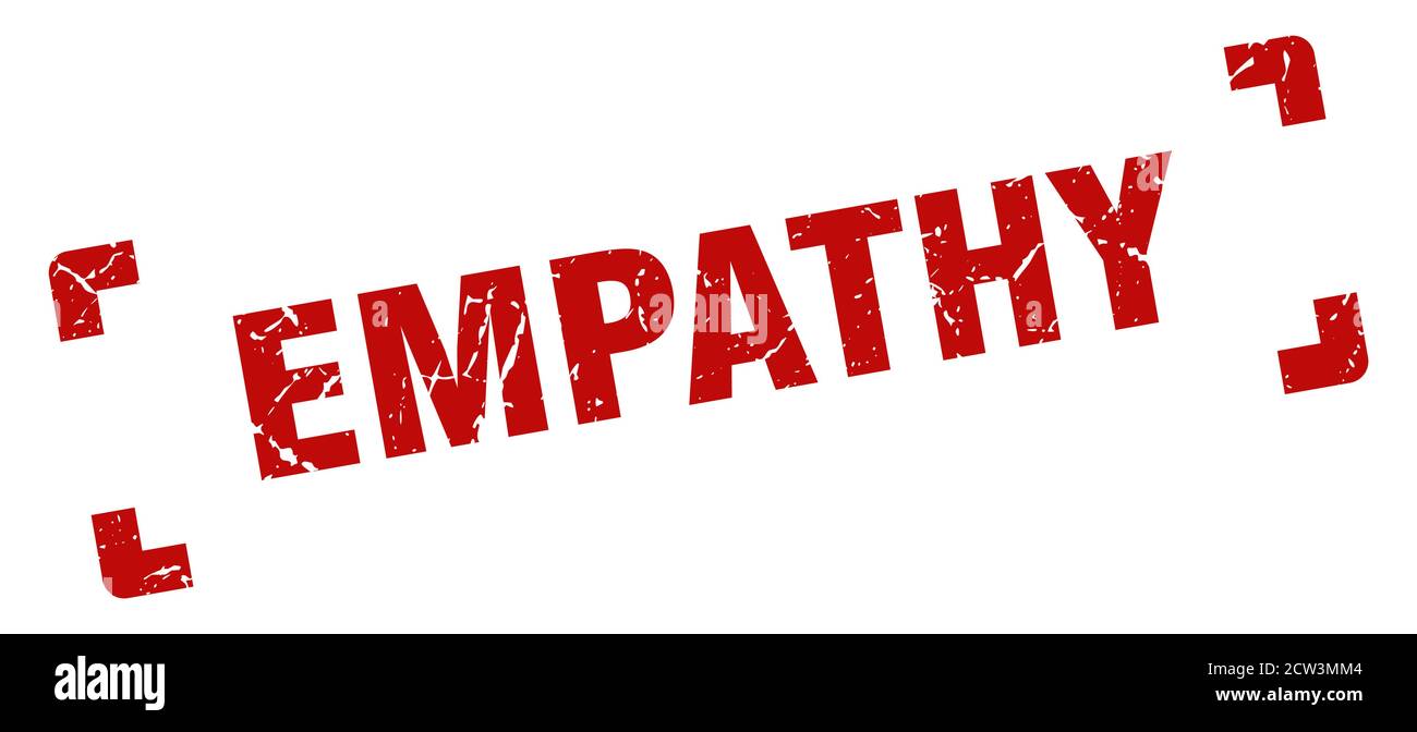 Empathy stamp sign seal hi-res stock photography and images - Alamy