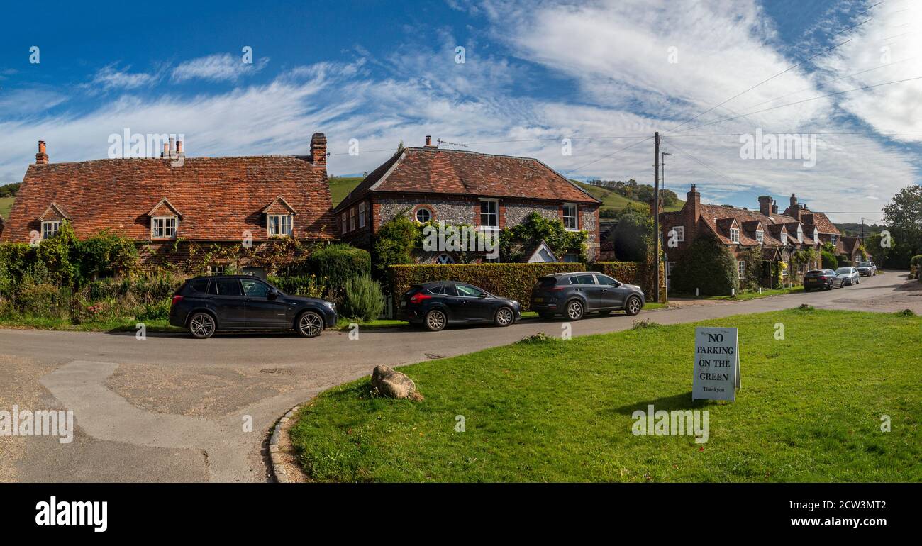The village of Turville in Buckinghamshire - a quintessential English ...