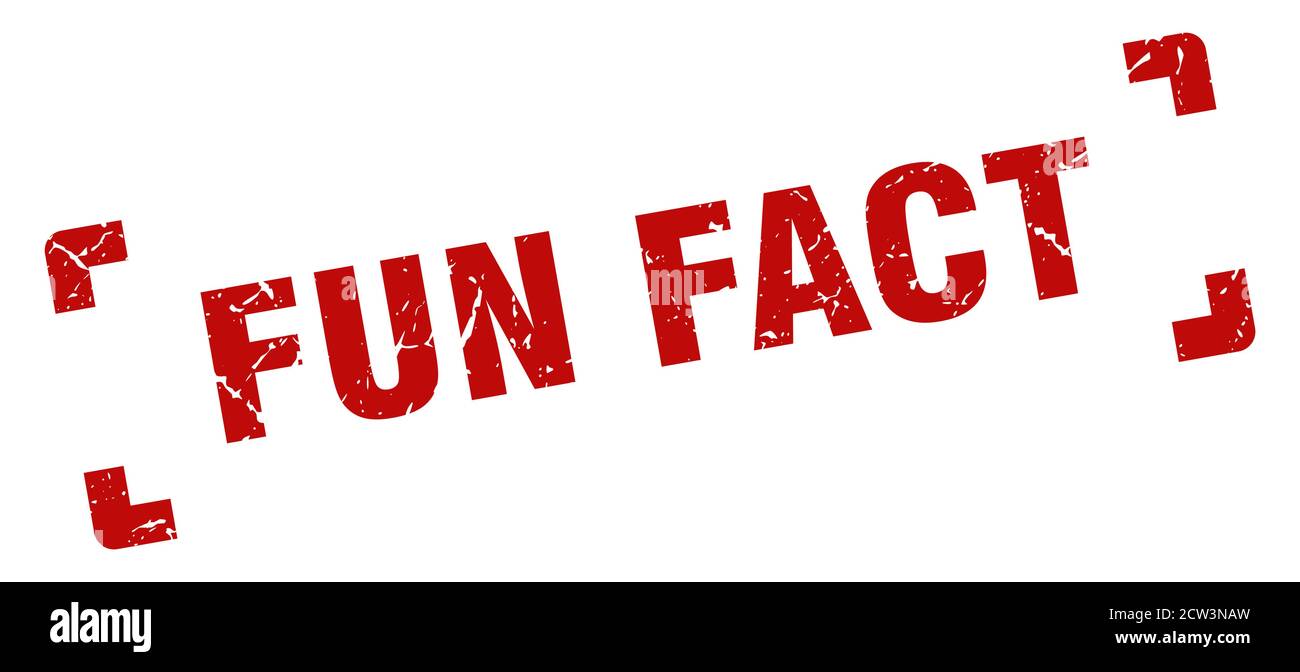 fun fact stamp. square grunge sign on white background Stock Vector ...